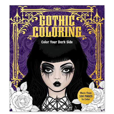 哥特涂色书GothicColoringC