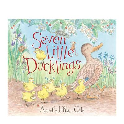 【预售】七只小鸭子 Seven Little Ducklings 原版英文儿童绘本 进口图书