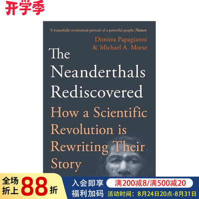 【现货】重新发现尼安德特人：一场科学革命如何改写他们的故事 The Neanderthals Rediscovered 原版英文人文历史进口图书