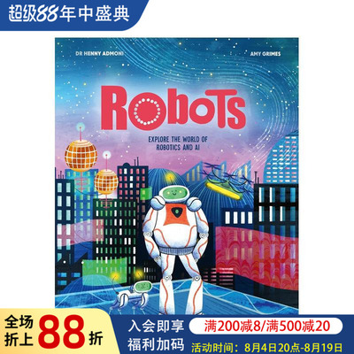 【现货】【神话终结者】机器觉醒：探秘机器人学与人工智能的奇妙世界 【Myth Busters】Robots 原版英文儿童绘本图书书籍