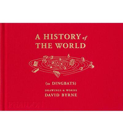 【现货】戴维·伯尔尼的符号世界 A History of the World (in Dingbats) 原版英文艺术画册画集进口图书