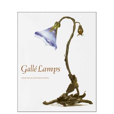 【预售】加莱玻璃灯饰 Gallé Lamps 原版英文工业产品设计