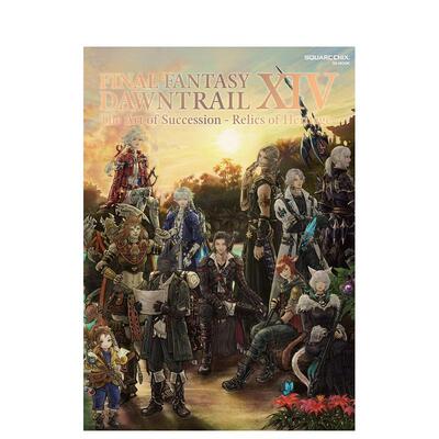 【现货】最终幻想14:金曦之遗辉 FINAL FANTASY XIV: DAWNTRAIL  原版日文游戏设定集 进口图书