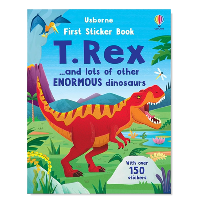 霸王龙贴纸书FirstStickerBo