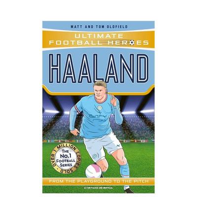 【预售】【足球英雄系列】哈兰德 【Ultimate Football Heroes】Haaland 原版英文青少年读物