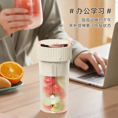 6 Blades Portable Juicer Cup Juicer Fruit Juice Cup