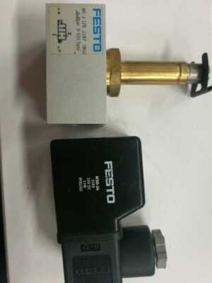 原装FESTO  MC-2-1/8电磁阀2187订单号，FESTO  MSG-24线圈3599