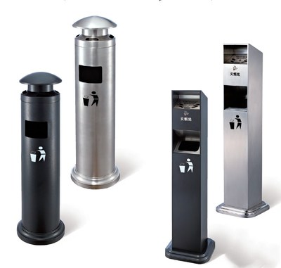 吸烟室不锈钢烟灰桶欧式烟蒂柱户外烟灰柱灭烟桶立式烟灰缸烟灰盅