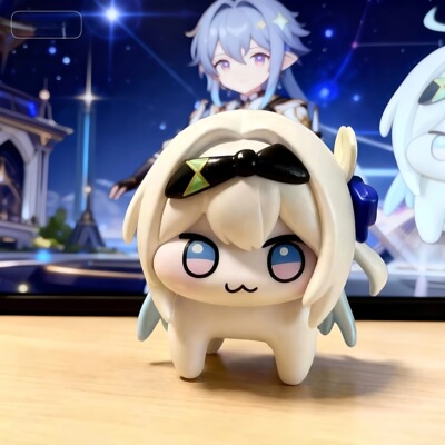 小流萤doro手办q版铁道桃乐丝动漫模型手办摆件玩具生日礼物星穹