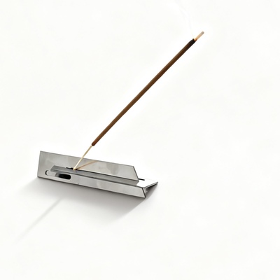 赛博朋克工业风铁艺做旧送男女朋友格调香薰线香榫卯金属香插礼物