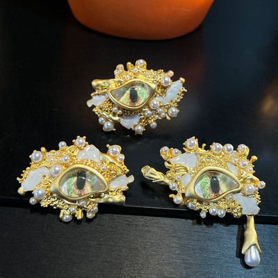 「高定走秀款」schiaparelli镀真