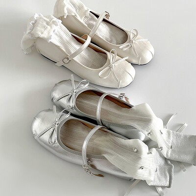 林北北法式平底浅口单鞋女