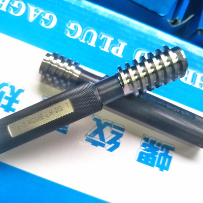 川牌美标艾克罗姆梯形螺纹量规ACME螺纹塞规4寸-4ACME-2G通止塞规