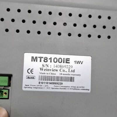 威纶通MT8100iE触摸屏 拆机件 成色如图 外观有点使用