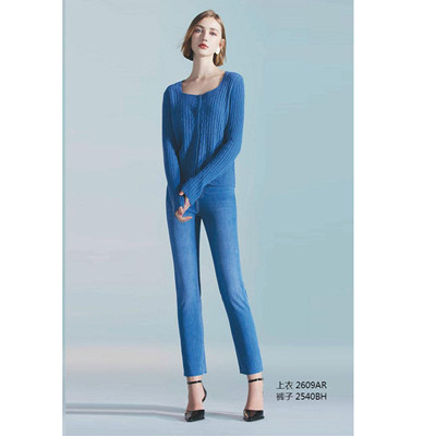 洪秀女 CANDACE 秋冬 新款 女装 2540BH 休闲 气质 百搭裤子1280