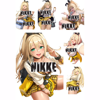 露菲胜利女神笔记本行李箱贴纸