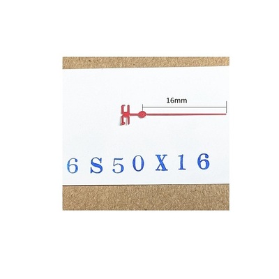 适配6s50秒针石英手表针红色秒针手表配件