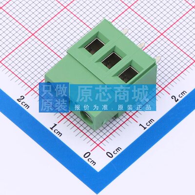 螺钉式接线端子 282857-3 插件,P=5.08mm 原装 电子元器件配单