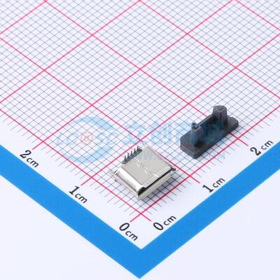 USB连接器 MICRO 180°LTJBH5.0 SMD 母 立贴 电子元器件配单