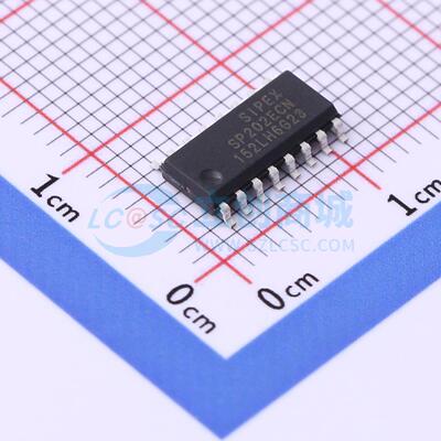 RS232芯片 SP202ECN-L SOIC-16 原装正品 电子元器件配单