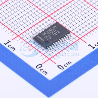 RS232芯片 MAX3387EEUG+ TSSOP-24 原装正品 电子元器件配单