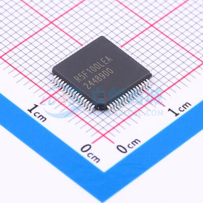 单片机(MCU/MPU/SOC) R5F100LEAFB#10 TQFP-64(10x10) 电子元器件