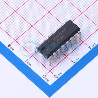 锁存器 CD4099BE PDIP-16 原装正品 电子元器件配单