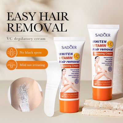 Vitamin C hair removal cream - Body hair removal cream