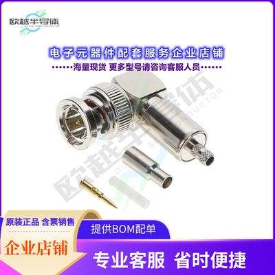 112199[连接器BNC RIGHT ANGLE CRIMP PLUG FOR R]