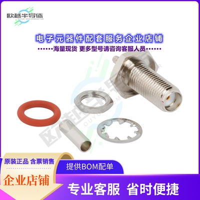 901-10742[连接器SMA STR CR JACK RG-178 BKHD 50 O]