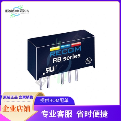 RB-3.312D/P【DC DC CONVERTER +/-12V 1W】