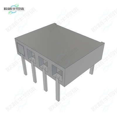 BCS-104-L-S-HE-001[连接器CONN RCPT 4POS 0.1 GOLD PCB R/A]