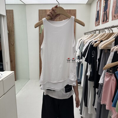 韩国直邮CHAV空空韩代26夏季新款时尚百搭人气推荐高级感减龄背心