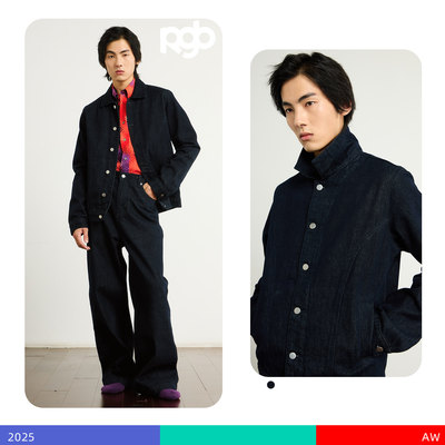 【优惠价】KAMIANGER RGB2025秋冬新款百搭宽松短款牛仔外套男女