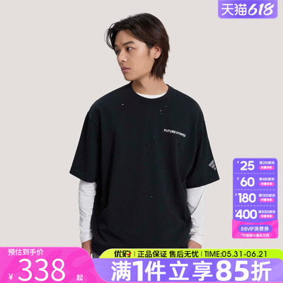 优购adidas阿迪达斯男子上衣FOS M RHTEESS运动休闲短袖T恤KS0007