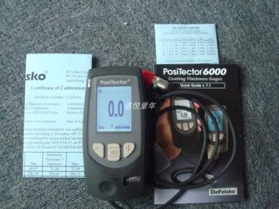 狄夫斯高6000FNGS1钢结构防火涂料油漆漆膜镀锌层涂镀层测厚仪
