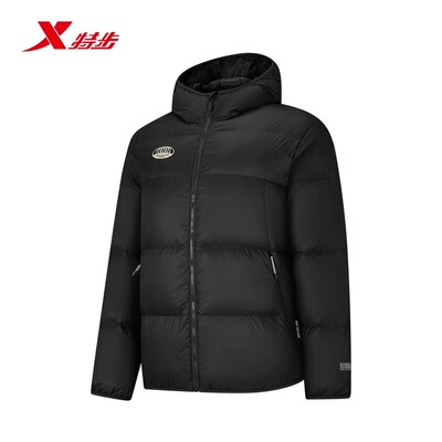 特步HHH系列羽绒服男款2026冬款