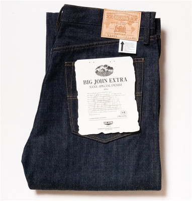 日本产bigjohn五洲赤耳牛仔裤