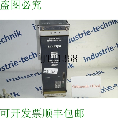 原装供应Sieb & Meyer 26.44.0020.1 无刷电机 Sinudyn