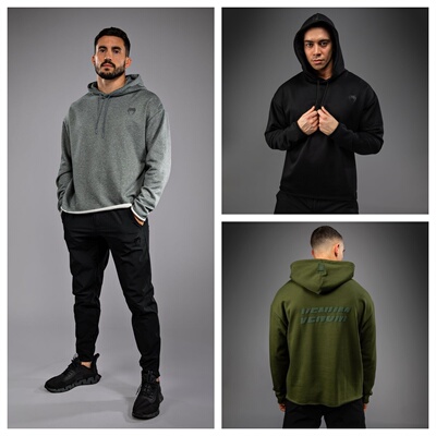 VENUM Divide男士连帽卫衣套头长袖 休闲运动运动服上衣