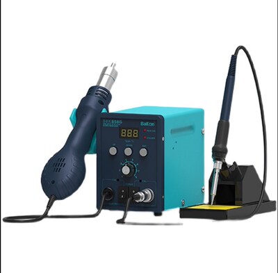 SBK8586白光二合一热风枪焊台