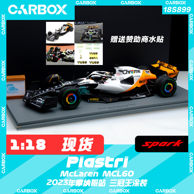 SparkF1赛车模型皮亚斯特里