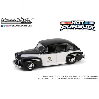 绿光 1:64 1947 Ford 福特 Fordor 洛杉矶警察局(LAPD) 43040A