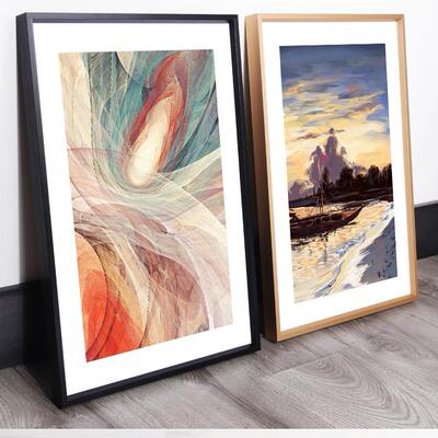 瀚露像框铝合金现代画框相框