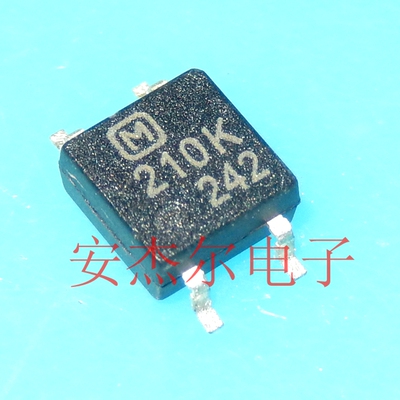 进口AQY210K 光耦固态继电器 210K AQY210KS 贴片SOP4 现货可直拍