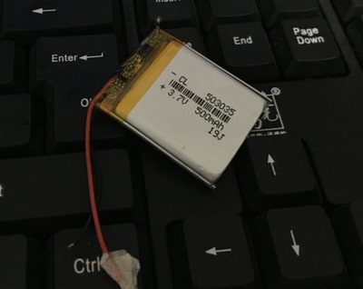 503035锂电池 503035 3.7V 500MAH充电池 记录仪蓝牙音箱音响电池