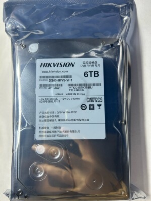 海康6T硬盘DS60HKVS-VH1