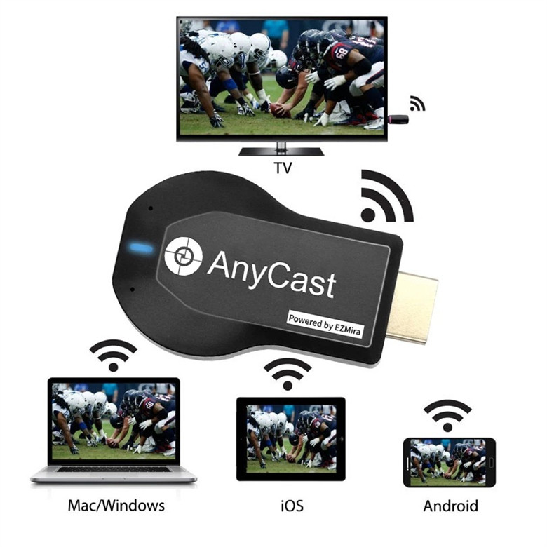 MiraScreen M2PLUS同屏器HDMI无线传输投影适用安卓苹果通用投屏