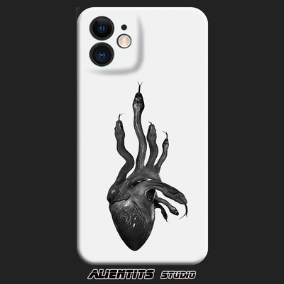 防摔定制暗黑苹果趣味华为