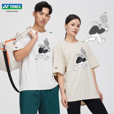 尤尼克斯羽毛球运动休闲T恤